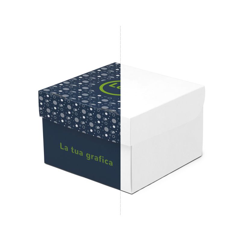 Boxes with opening bottom mod. BIG BOX 15x15x10 cm customized