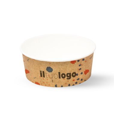 Bols blancs/havanais 750 ml en carton - Personnalisé